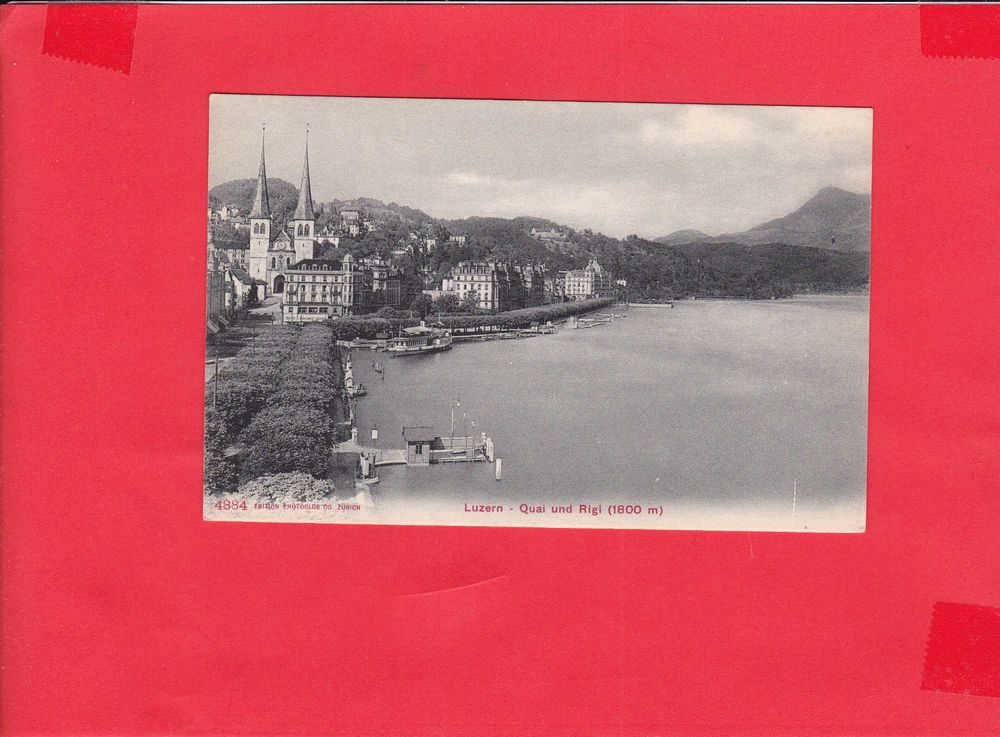 Luzern-Quai und Rigi (Gebraucht) in St. Peterzell für CHF 2 – mit Lieferung auf Ricardo kaufen