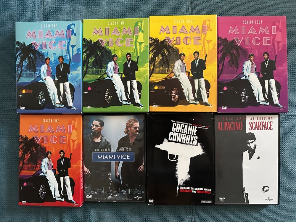 Miami Vice Komplette Serie + Doku + Scarface im Set | Kaufen auf Ricardo
