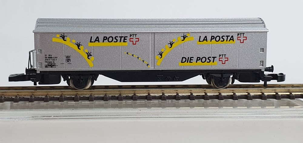 Märklin/mini-club 88656 SBB Güterwagen "Post", Ersatzverp. (Gebraucht ...