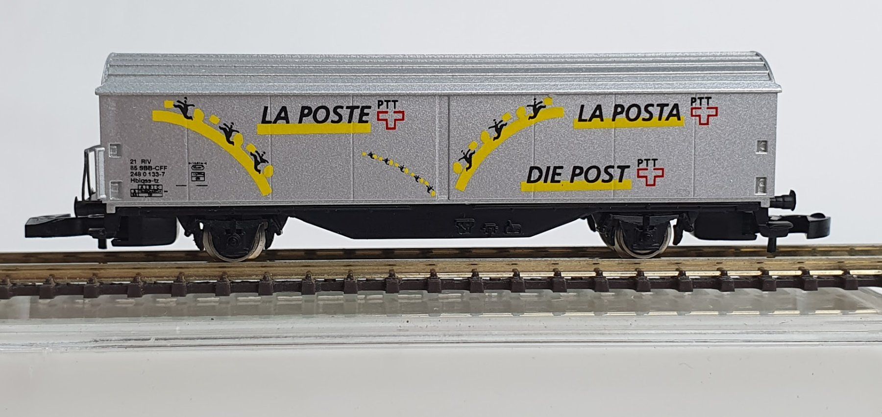Märklin/mini-club 88656 SBB Güterwagen "Post", Ersatzverp. (Gebraucht ...