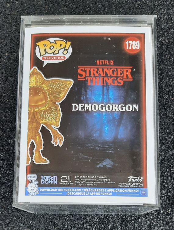 Funko Pop Stranger Things Demogorgon Metallic Rare 1789🔥 (Neu und ...
