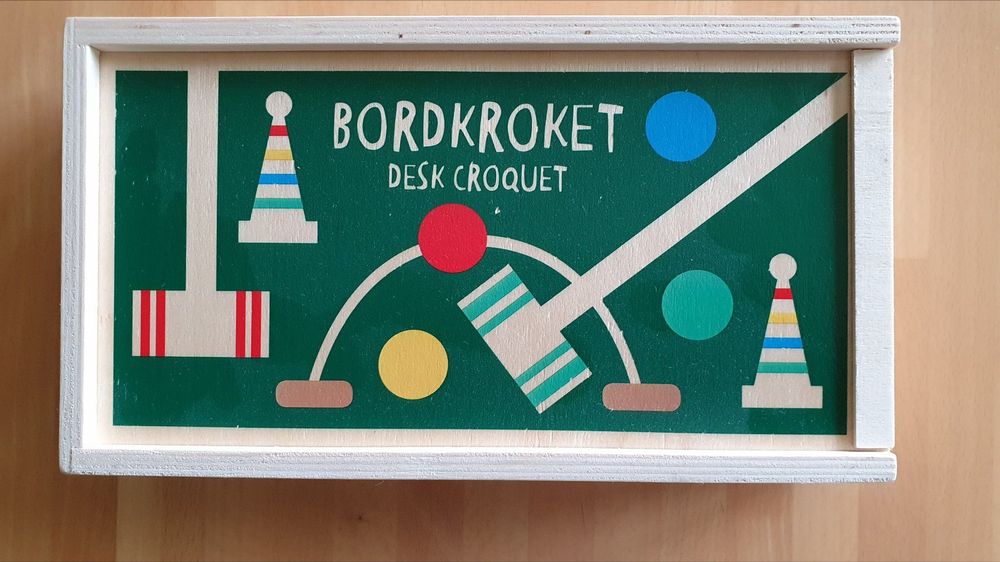 Bordkroket - Desk Croquet - Mini-Krocket | Kaufen auf Ricardo