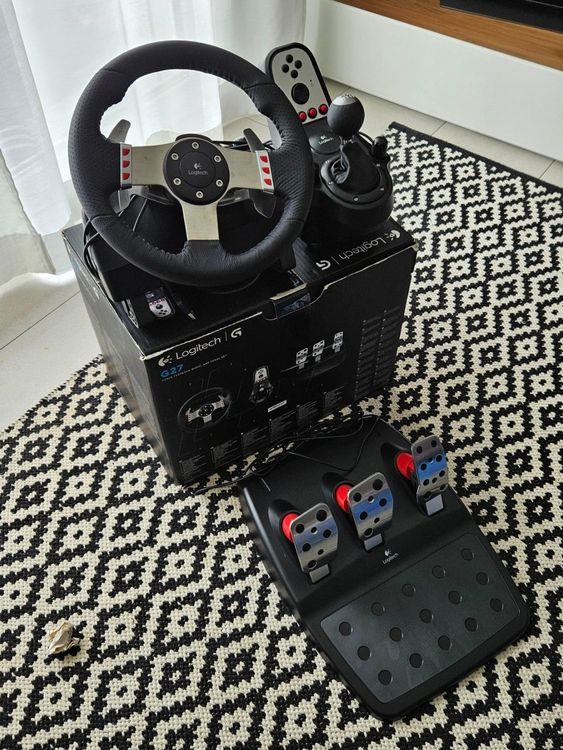 Logitech G27 Racing Wheel & Pedal Set - G-Series PC,PS2,PS3 (Gebraucht ...