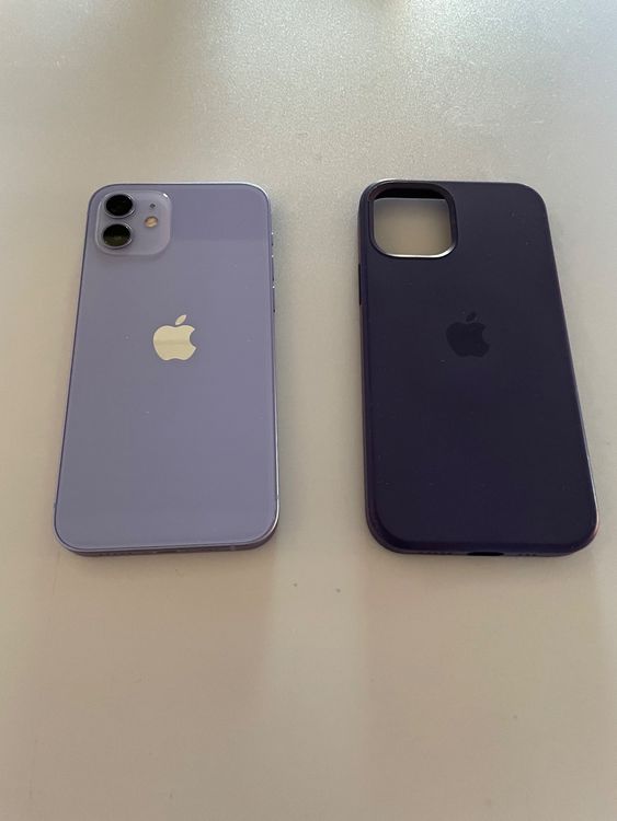 Iphone 12 128 GB Purple (Violett) mit original Hülle (Gebraucht) in ...
