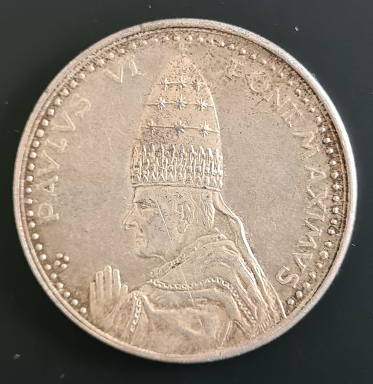 Medaille Papst Paulus VI Vatikan Münze Ponti Maximus Italien (Gebraucht ...