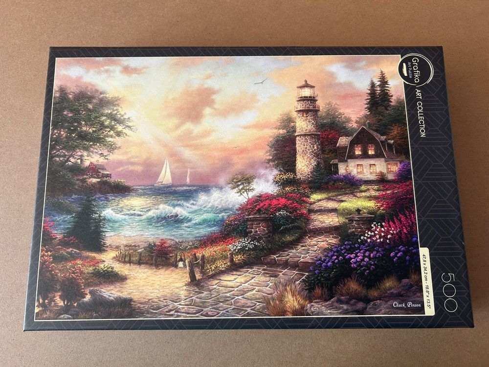 Puzzle Leuchtturm 500 Teile Grafika neuwertig (Gebraucht) in Möhlin für CHF 5 – mit Lieferung ...