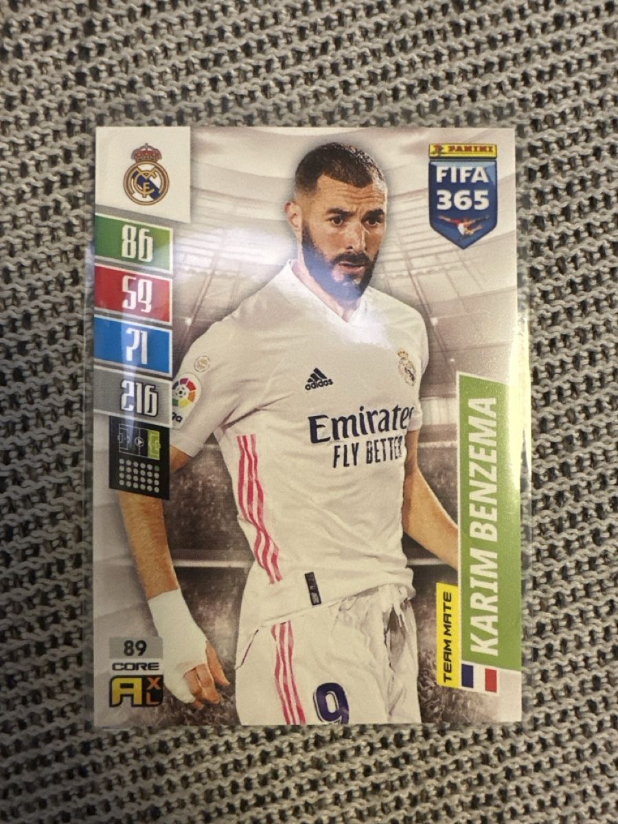 Panini Adrenalyn XL FIFA 365 - Karim Benzema - NM (Neu (gemäss ...