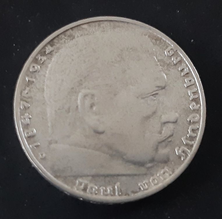 Deutsches Reich - 2 Reichsmark 1937 D (Gebraucht) in Ebikon für CHF 8 ...