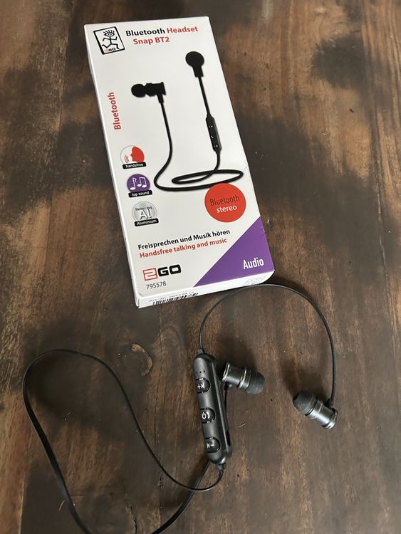 Bluetooth Headset Snap BT2 2go neuwertig | Kaufen auf Ricardo