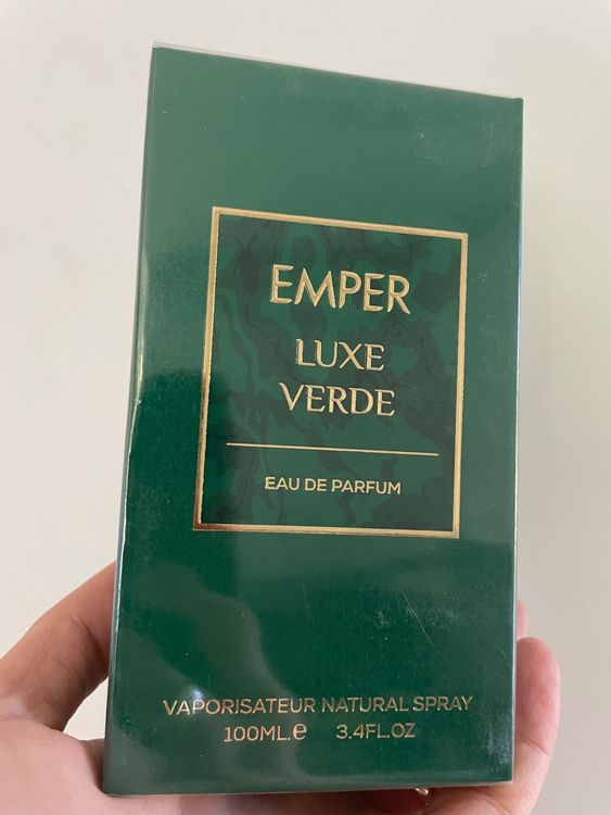 EMPER LUXE VERDE (Unisex) EDP 100ML..(Armani Vert Malachite) (Neu und ...
