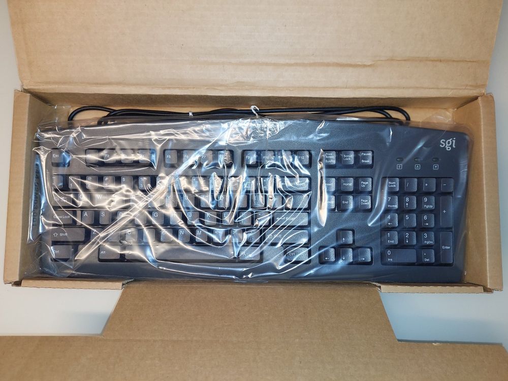 Silicon Graphics SGI Keyboard / Tastatur US (neu) | Kaufen auf Ricardo Silicon Graphics SGI Keyboard / Tastatur US (neu) | Kaufen auf Ricardo
