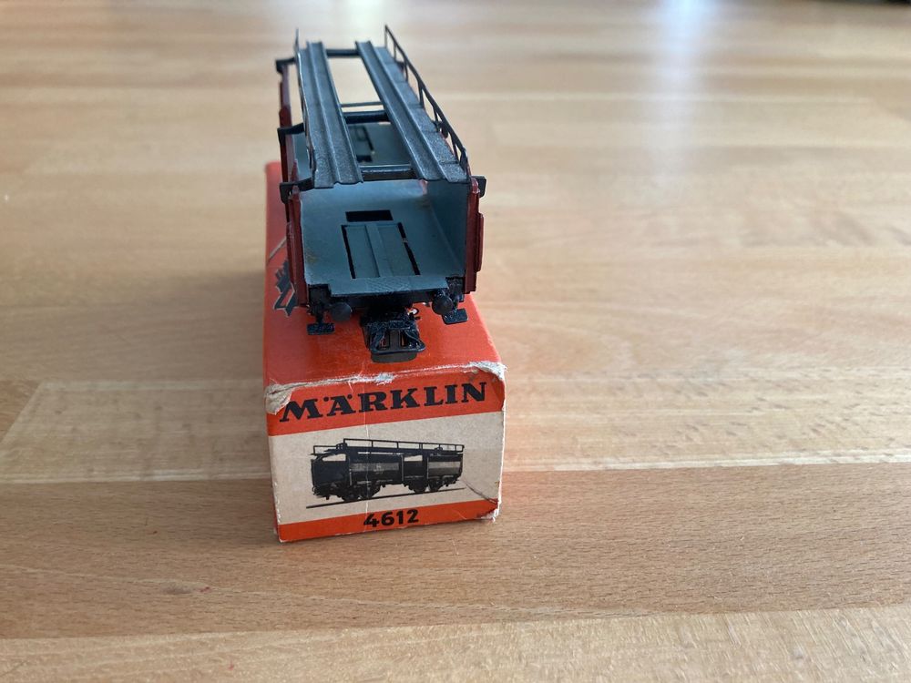 Märklin Autotransportwagen unbeladen 4612 | Kaufen auf Ricardo