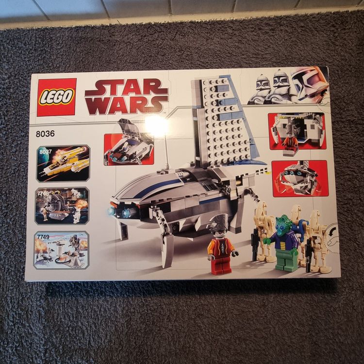 Lego Star Wars 8036 Separatist Shuttle (Neu und originalverpackt) in ...