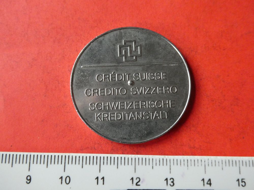 Schweiz. Kreditanstalt SKA / CS - alter Jeton - Drehmünze (Neu (gemäss Beschreibung)) in ...