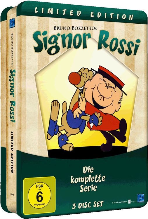 Signor Rossi - Die komplette Serie - Limited Edition - 3 DVD (Neu ...