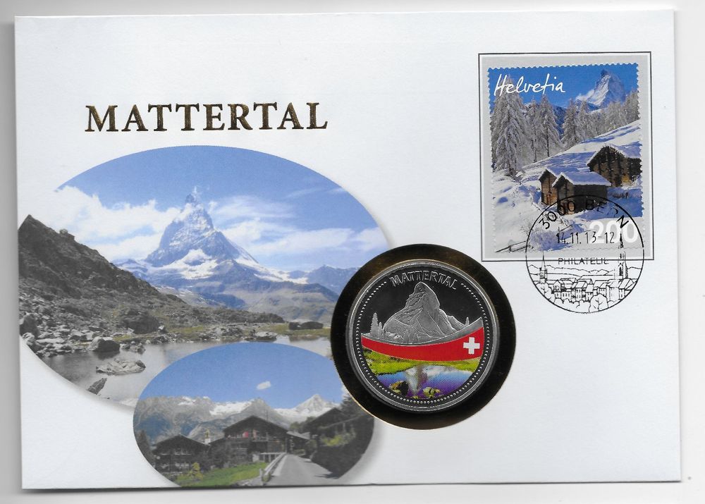 Münzbrief Mattertal 2014 (Neu (gemäss Beschreibung)) in Hefenhofen für CHF 10 – mit Lieferung ...