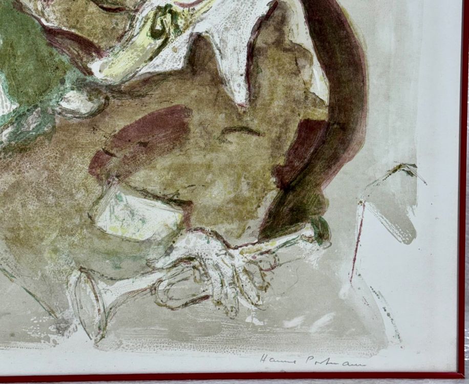 Hannes Portmann (1927-2007) Lithographie Handsigniert (Gebraucht) in Root für CHF 10 – mit ...