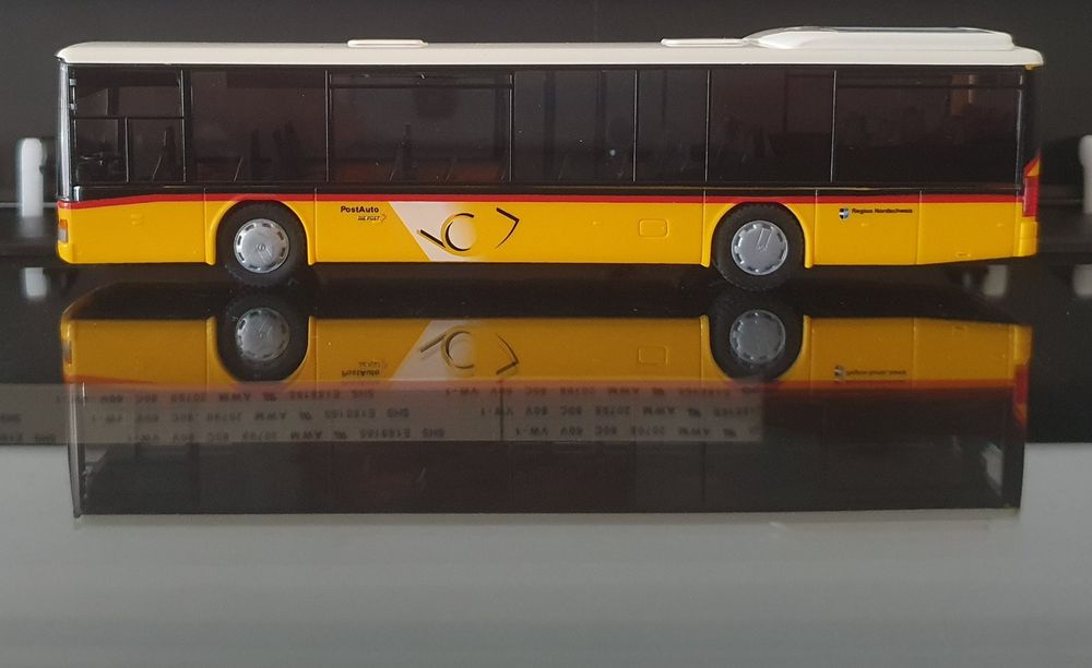 Rietze 62442 PTT PostAuto Bus Setra 315 NF Dienstfahrt 1:87 (Neu ...