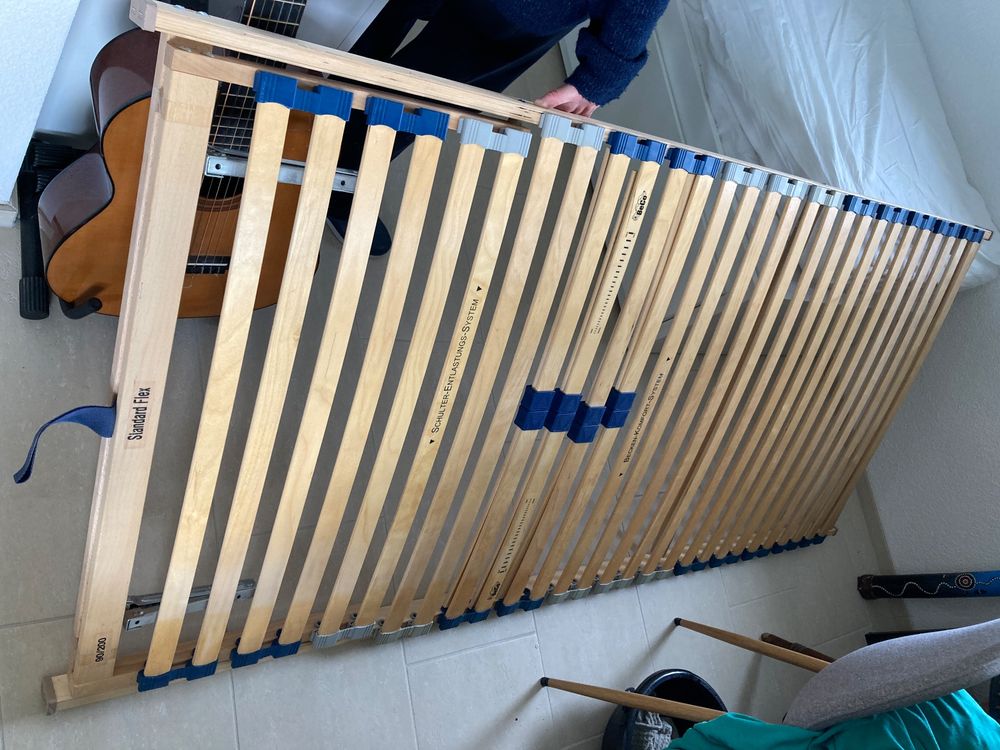 Wunderschne Beco Lattenrost 90x200 Ebenbild
