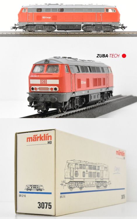 Märklin 3075 Diesellok BR 216 DB H0 WS mit OVP (Gebraucht) in St. Gallen für CHF 47 – mit ...