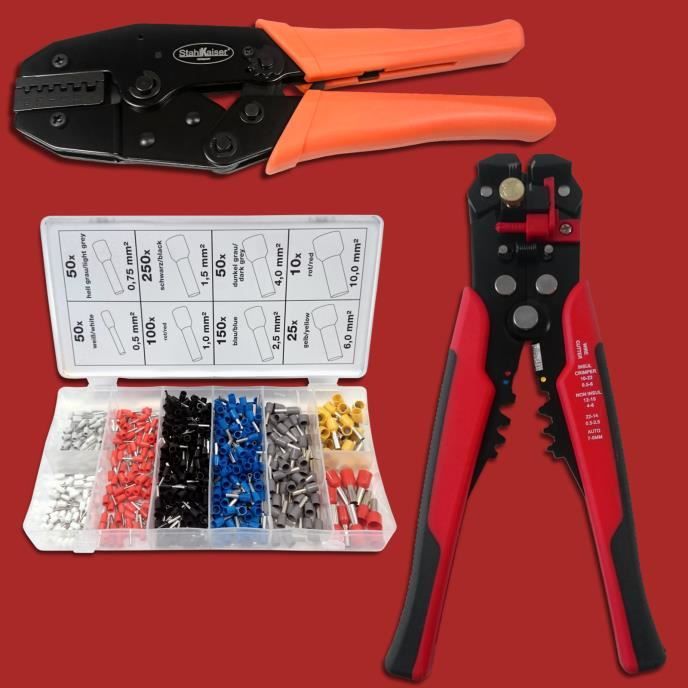 Automatische Abisolierzange + Crimpza... (Neu und originalverpackt) in Pirmasens für CHF 31.85 ...