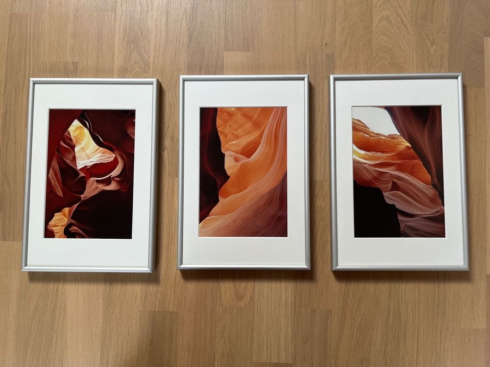 Antelope Canyon - Foto Triptychon - Unikat | Kaufen auf Ricardo