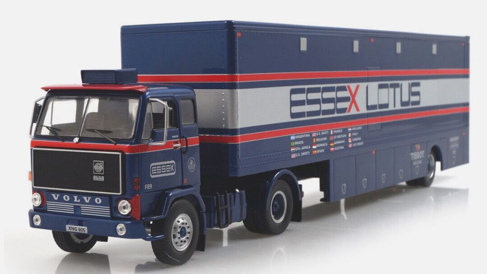 Renntransporter Volvo Lotus Essex IXO 1:43 (Neu und originalverpackt ...