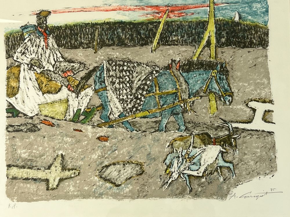 Alois Carigiet Lithografie original Künstlerprobe (Neu (gemäss Beschreibung)) in Vaduz für CHF ...