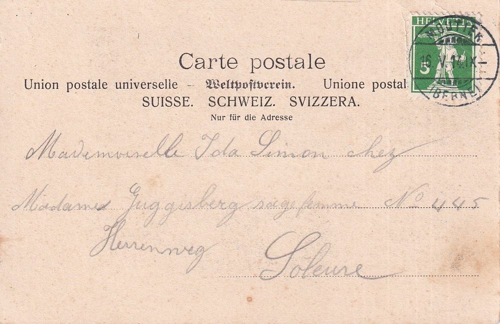 Moutier JU en 1905 (D'occasion) à Niedergesteln pour CHF 7.7 – avec ...