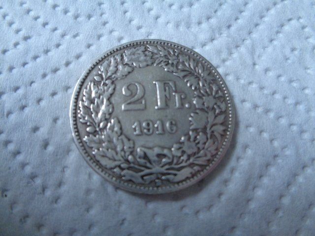 2 Franken Münze Silber 1916 | Kaufen auf Ricardo