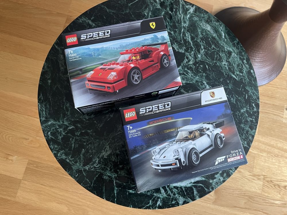 LEGO Speed Champions, Porsche 75895 + Ferrari 75890 (Neu und ...