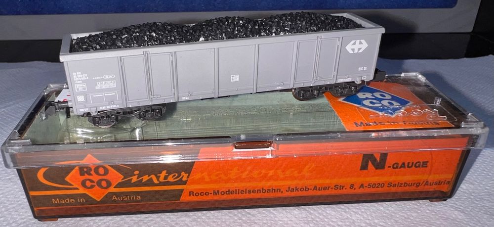 Roco - 02368, 4 Achser, offener Kohle-Güterwagen (Gebraucht) in Basel ...