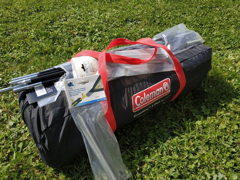 3 Personenzelt - Coleman Coastline 3 Plus / 1 mal benutzt (Gebraucht) in Suhr für CHF 160 – mit ...