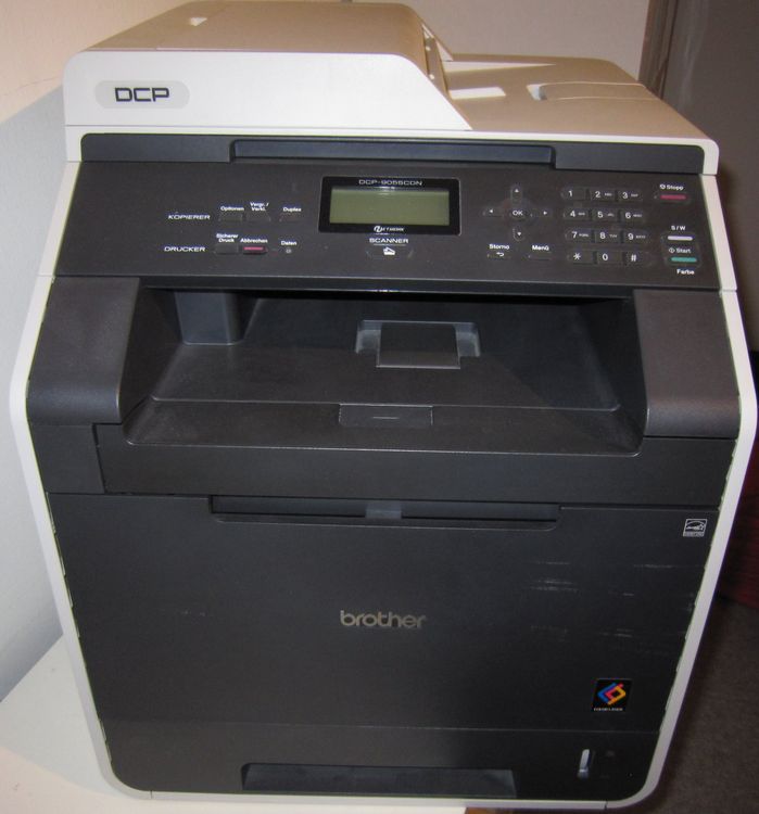 brother Drucker DCP-9055CDN All-in-One Laser Farbdrucker (Gebraucht) in ...