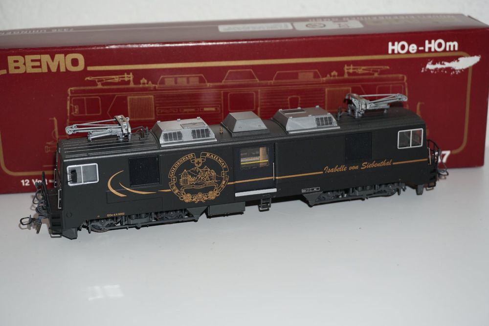 BEMO 1280 322 - MOB GDe 4/4 6002 Isabelle von Siebenthal H0m (Gebraucht ...