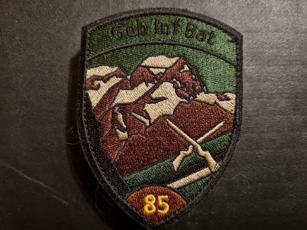 Infanterie Geb Inf Bat 85 Braun Klett (Neu (gemäss Beschreibung)) in ...