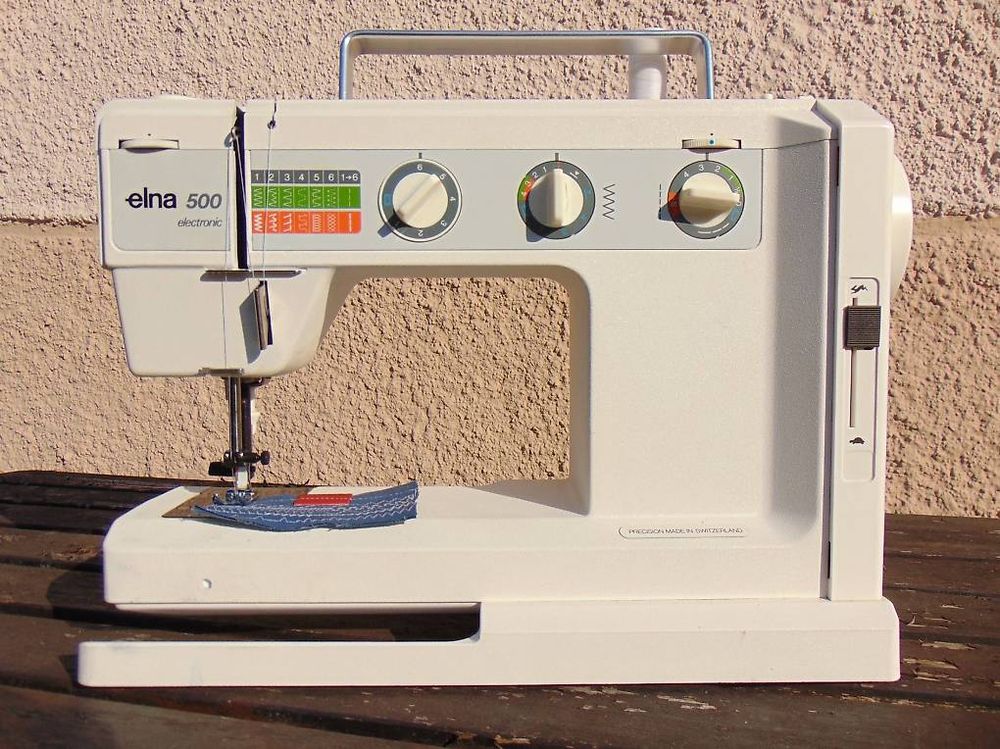 Nähmaschine Elna 500 electronic, ab Service, 6 Mon. Garantie (Gebraucht ...