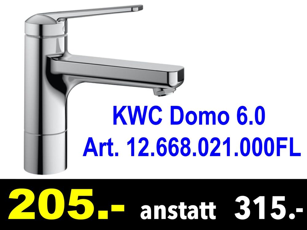🔴 Waschtischarmatur KWC Domo 6.0 /263X | Kaufen auf Ricardo