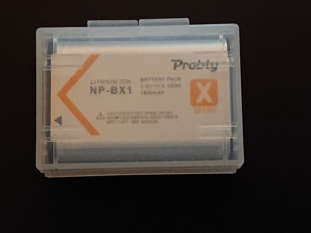 NEU - Probty NP-BX1 NP BX1 Akku Rechargeable Battery Pack | Kaufen auf ...