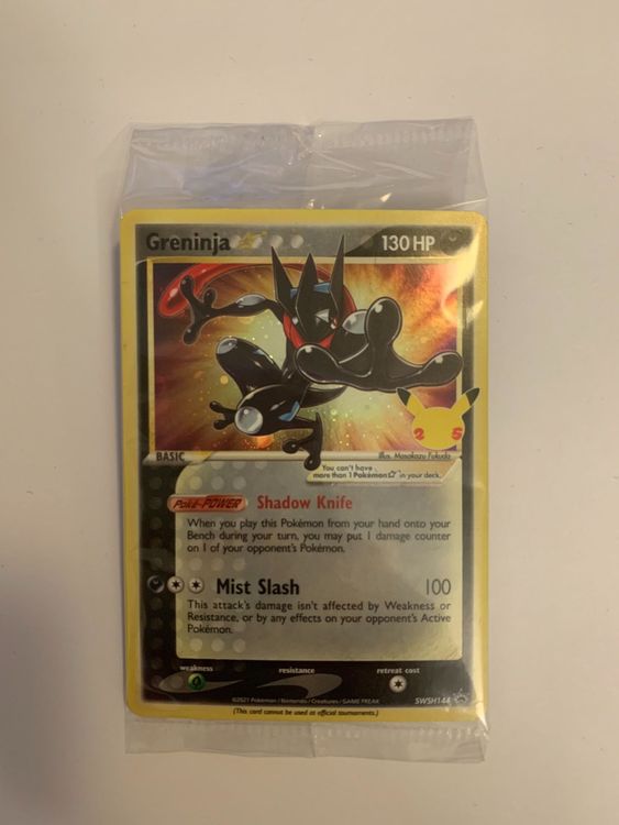 Pokemon Celebrations Greninja Promo (Neu und originalverpackt) in ...
