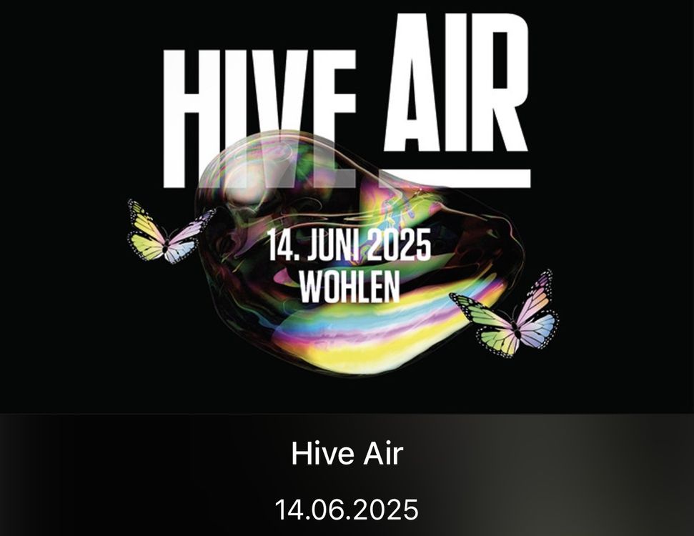 Hive Air Ticket | Kaufen auf Ricardo