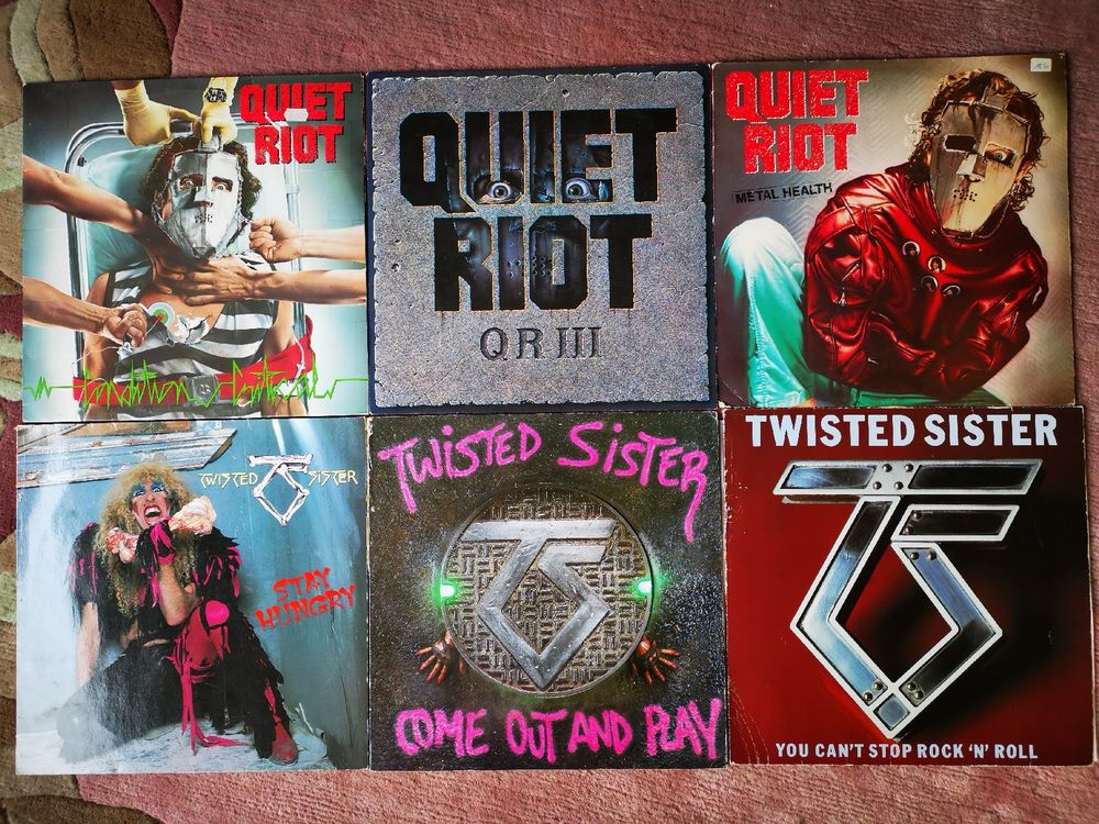 Geheimtipp! 6 LPs Twisted Sister, Quiet Riot | Kaufen auf Ricardo