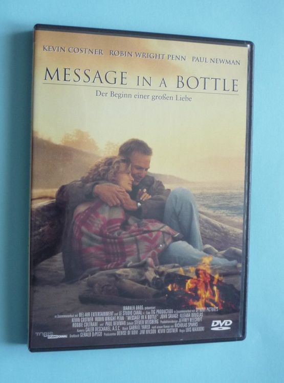 Message In A Bottle (DVD) Kevin Costner, Robin Wright (Gebraucht) in ...
