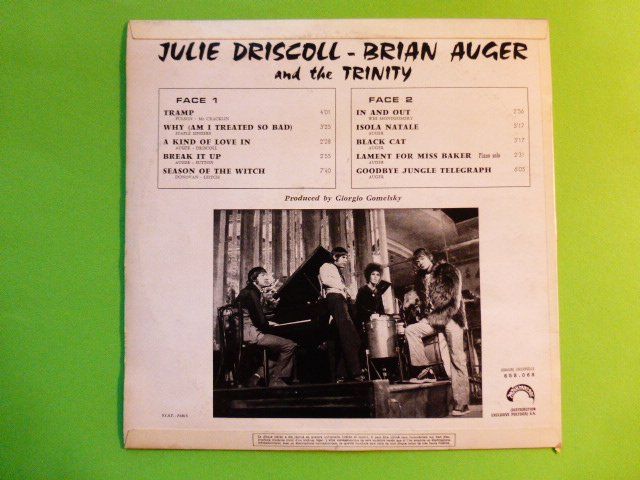 Julie Driscoll Brian Auger And The Trinity - Same (Gebraucht) in Zürich ...