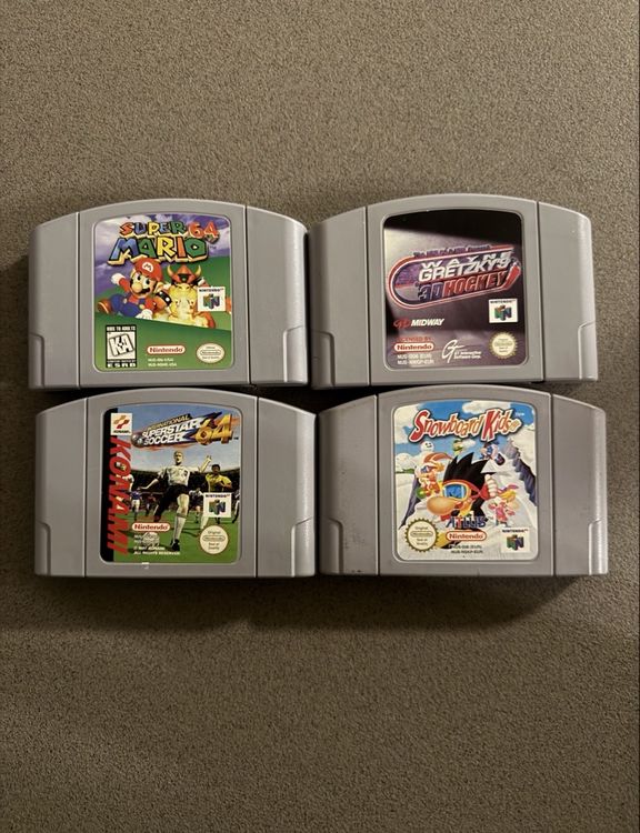 NINTENDO 64 SPIELE BUNDLE – 4 GAMES DEFEKT (Defekt) in Kriens für CHF ...