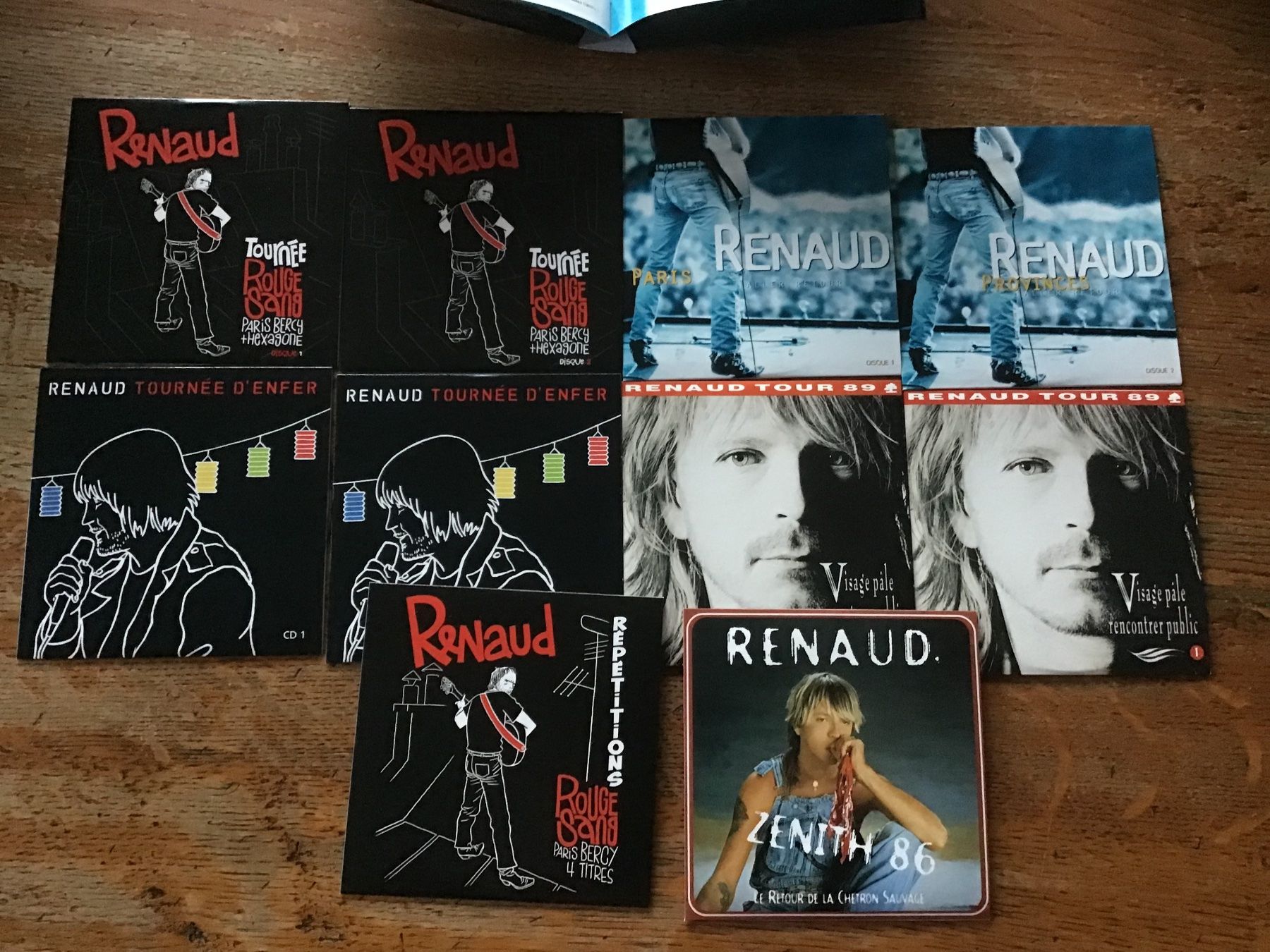 Renaud 10 CD Le coffret essentiel live + livret (Gebraucht) in Fully ...