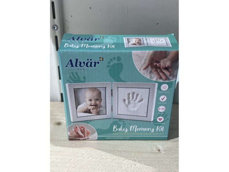 Alvar Baby Hand & Fussabdruck Set Neu (Neu und originalverpackt) in ...