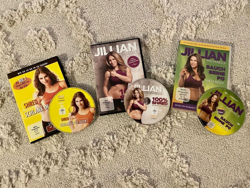 DVD Set Jillian Michaels (Neu (gemäss Beschreibung)) in Dörflingen für ...