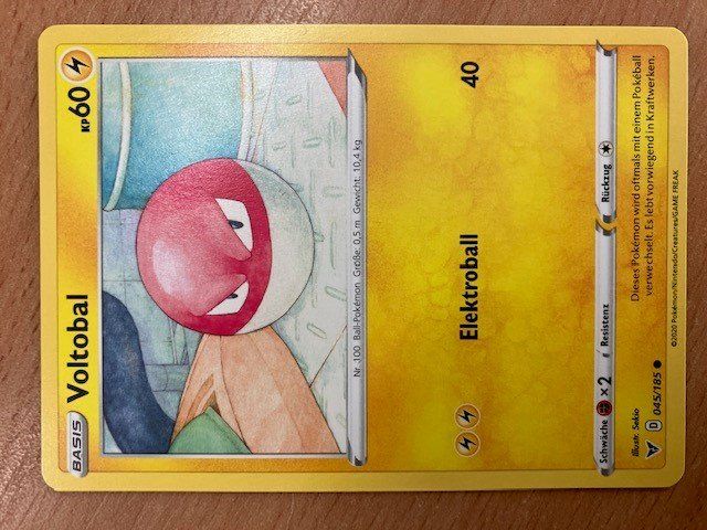 Pokemon Voltobal 045/185 c | Kaufen auf Ricardo