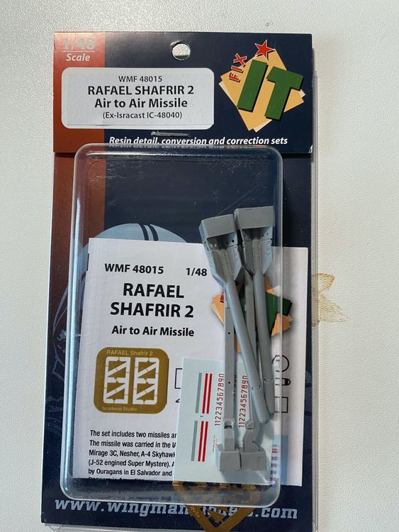 1/48 RAFAEL SHAFRIR 2 ATA MISSILES | Kaufen auf Ricardo